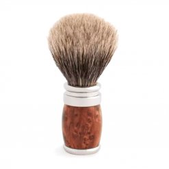 Blaireau Plisson Mathis Essentiel Bois de Hêtre Pur Gris P955003.12