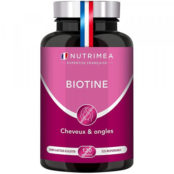 Biotine accélérateur de pousse cheveux et ongles Nutrimea NUTRI.BIO